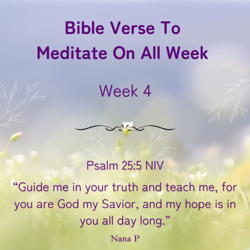 Guide Me – So In The Meantime with Nana P